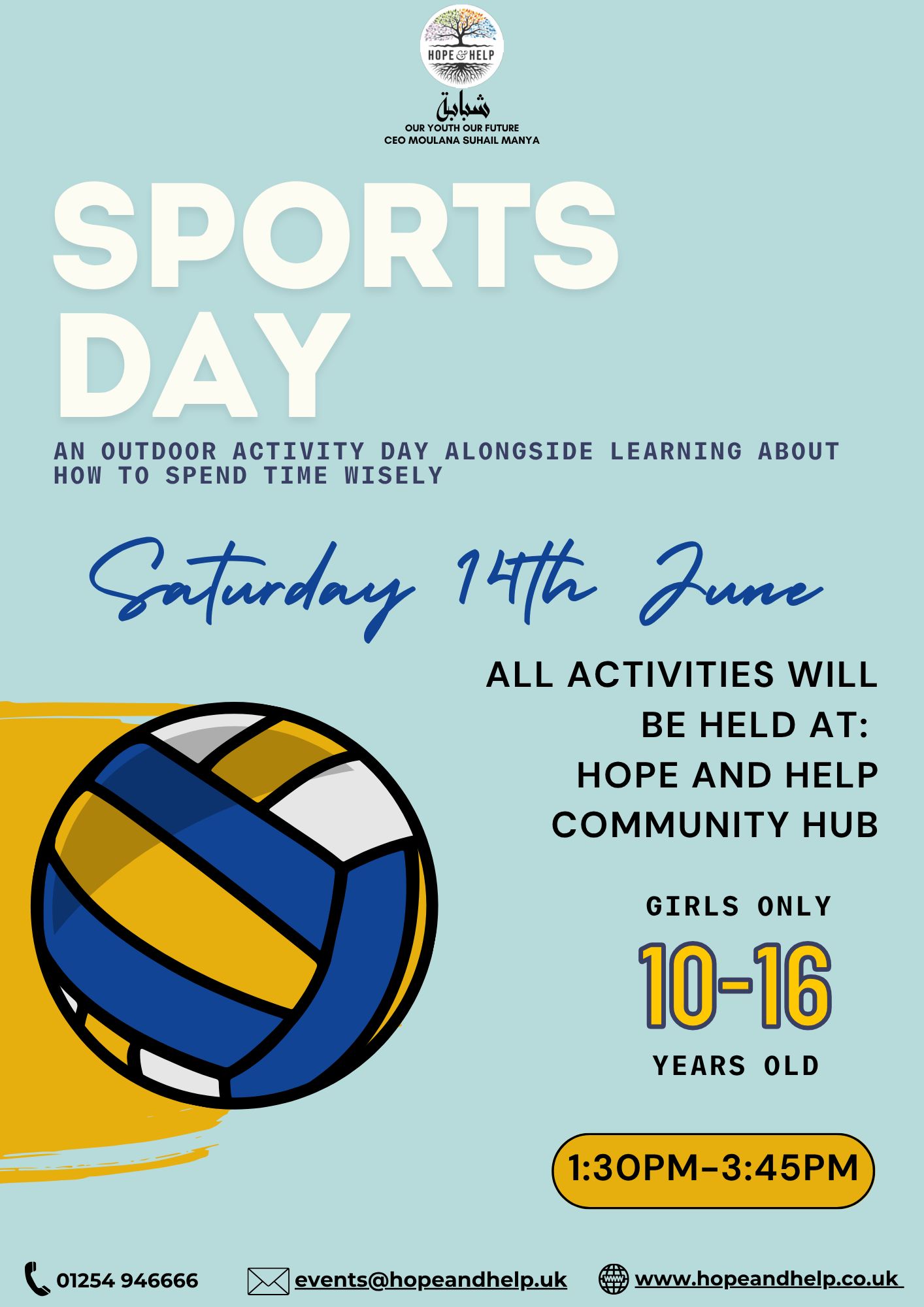 Sports day - Hope & Help